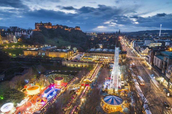 Creative assets to promote Edinburgh and the surrounding area in autumn ...